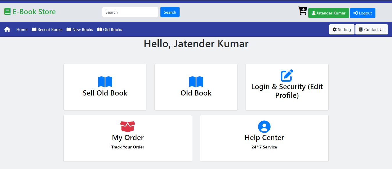 GitHub - Jatender-Khatri/EBook-Store: This project contain only to ...