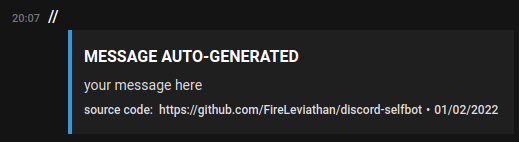 GitHub - Sam-Hadow/discord-selfbot: discord selfbot that auto answer dm messages