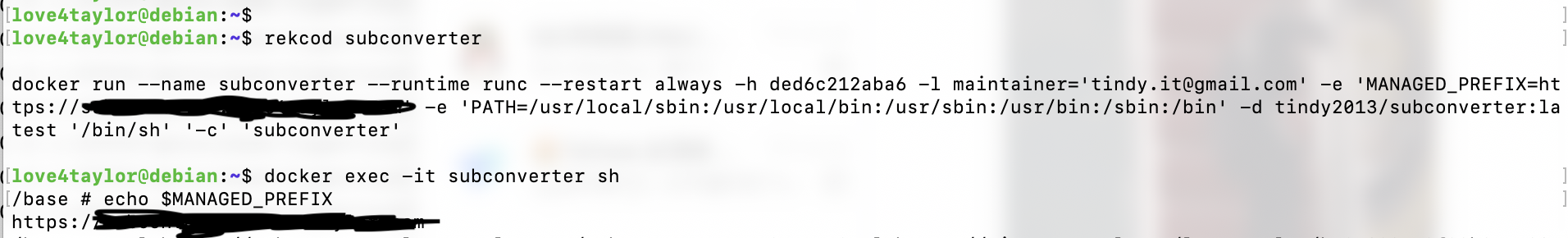 Docker 内 MANAGED_PREFIX 不生效 · Issue #321 · tindy2013/subconverter · GitHub