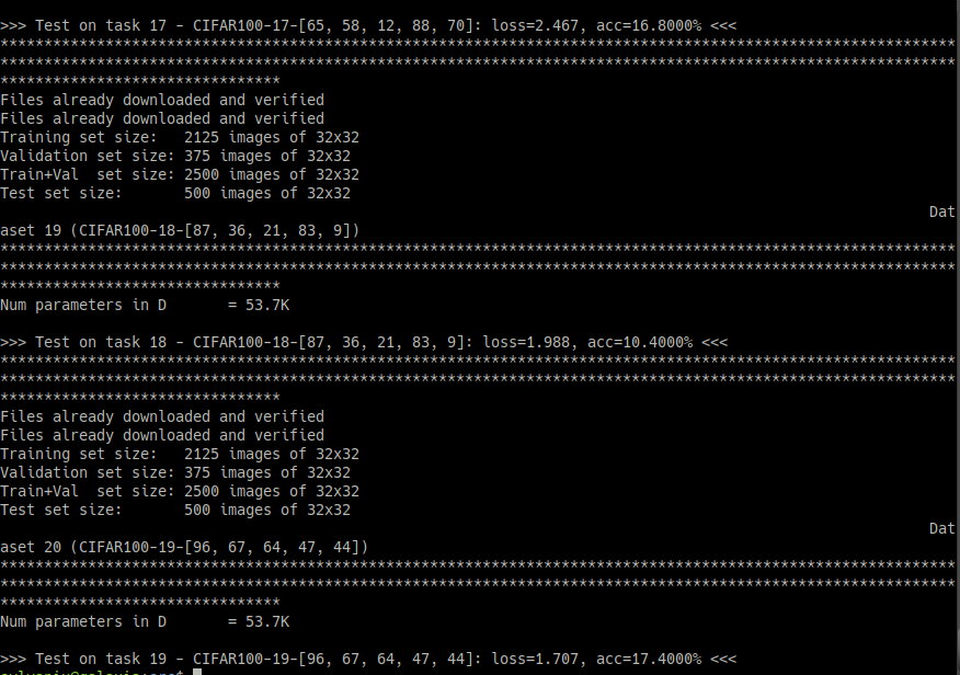 Loading Saved Model For Testing · Issue 7 · Facebookresearchadversarial Continual Learning