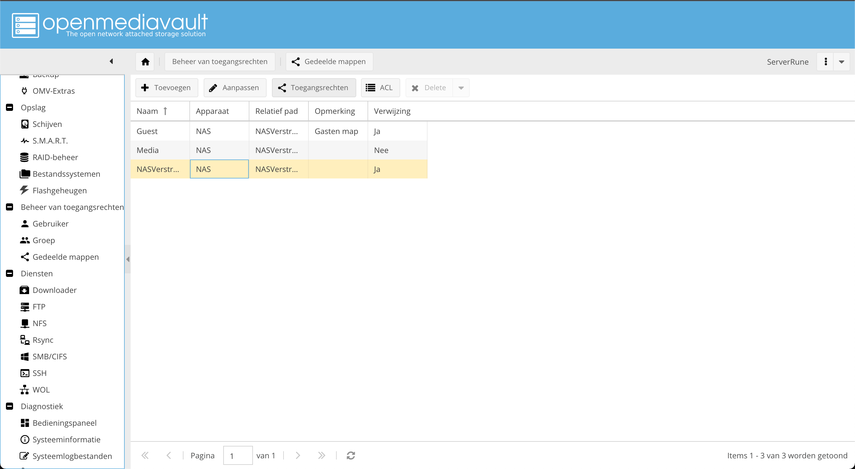ACL recusive permissions won't enable · Issue #1228 · openmediavault/openmediavault · GitHub