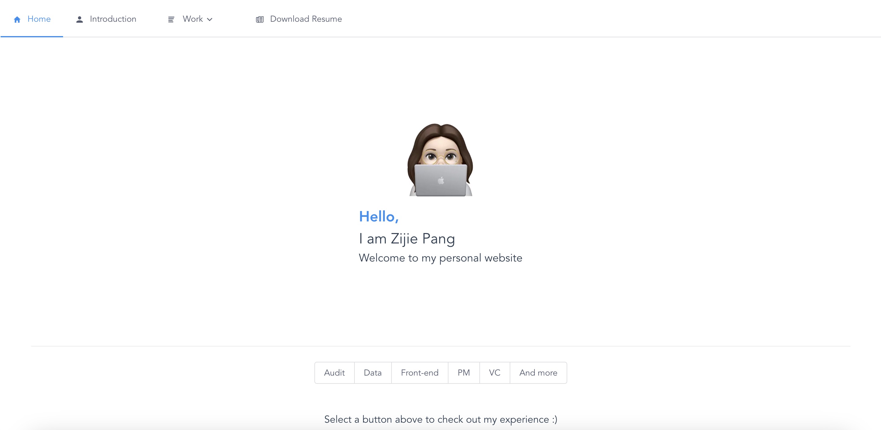 GitHub - ZijiePang/zijie_personal_website