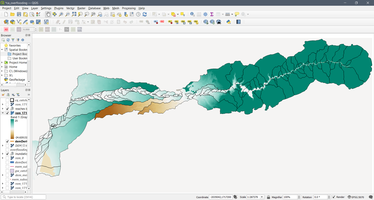 [13pt] Investigate California over-flooding · Issue #860 · NOAA-OWP/inundation-mapping · GitHub