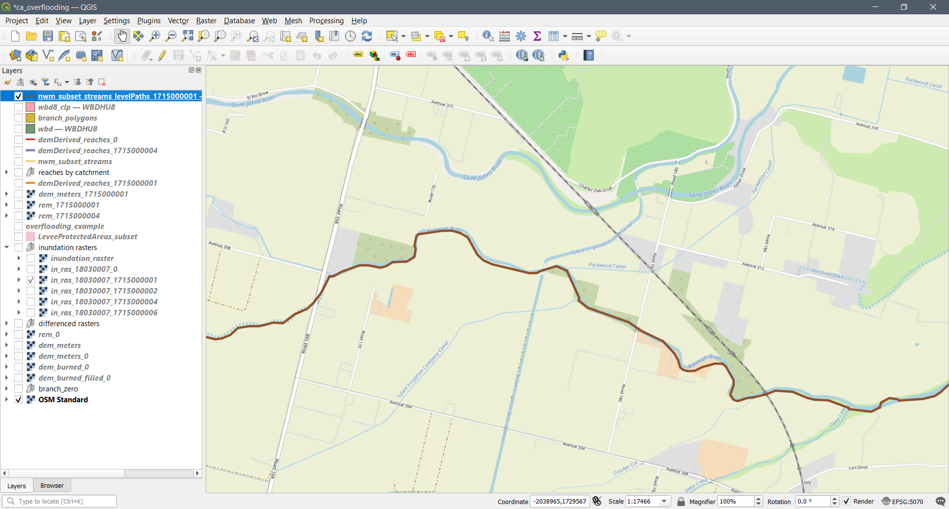[13pt] Investigate California over-flooding · Issue #860 · NOAA-OWP/inundation-mapping · GitHub