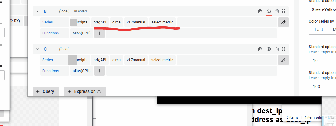 Graphite Query Editor Dropdown- Improve scrolling experience · Issue #41011 · grafana/grafana ...