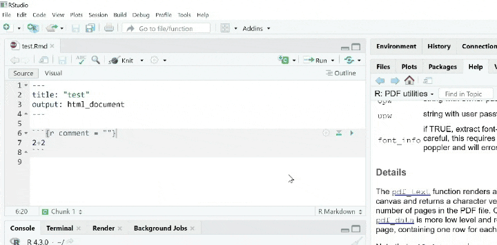 Chunk option dialog sometimes deletes an unrelated option's value ...