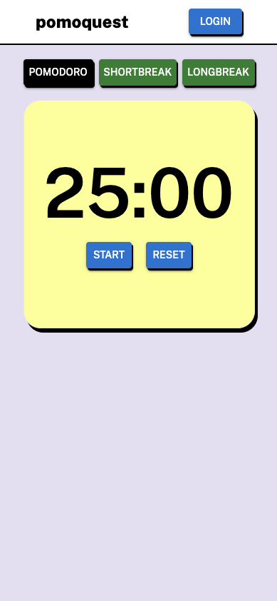 GitHub - kevinleaves/pomoquest: a gamified pomodoro timer to increase ...