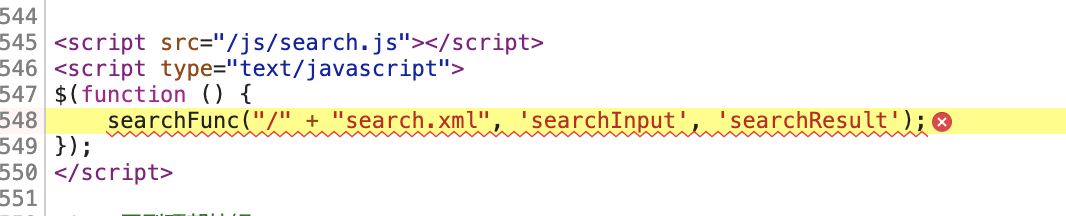 Uncaught ReferenceError: searchFunc is not defined · Issue #134 · blinkfox/hexo-theme-matery ...