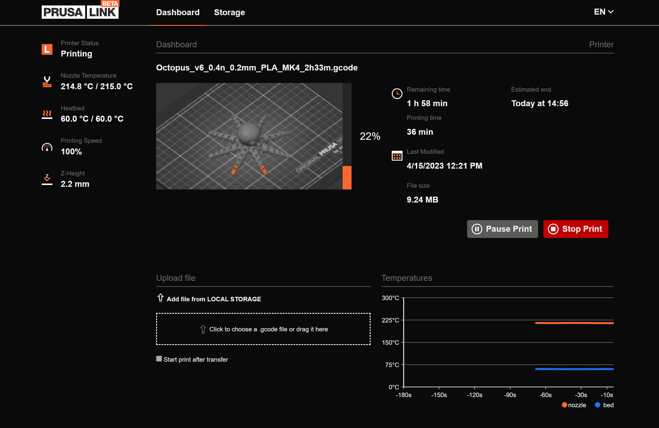 [BUG] Wrong image shown on MK4 screen when printing via PrusaLink · Issue #3057 · prusa3d/Prusa ...