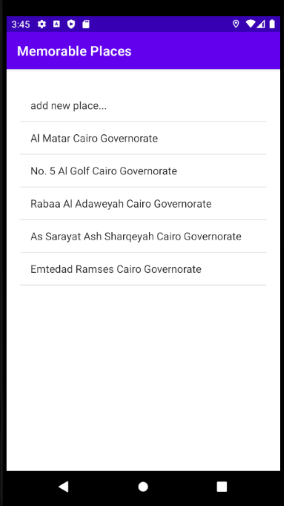 GitHub - NDCHIRO/Memorable-Places