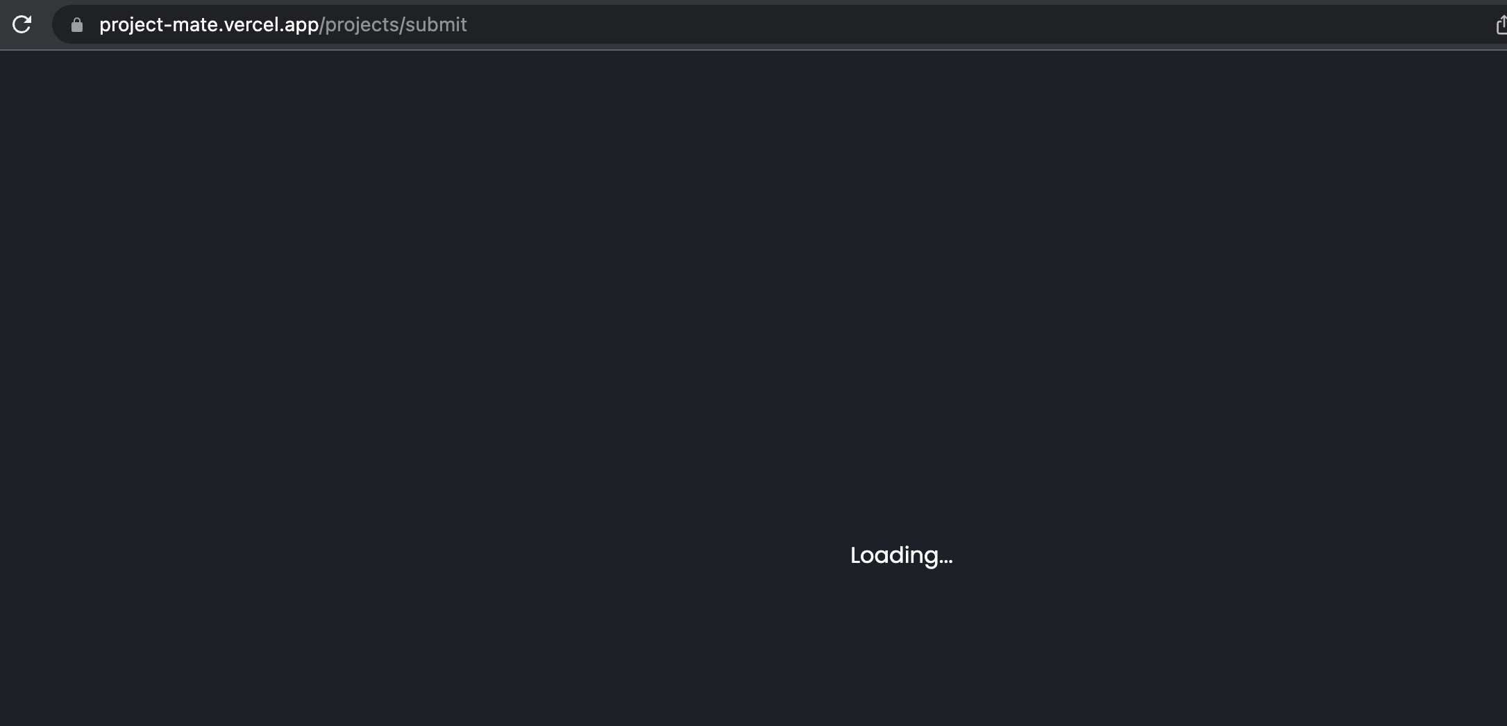 [FEATURE] Add a loader animation to the submit project page · Issue #192 · rohitdasu/projectmate ...
