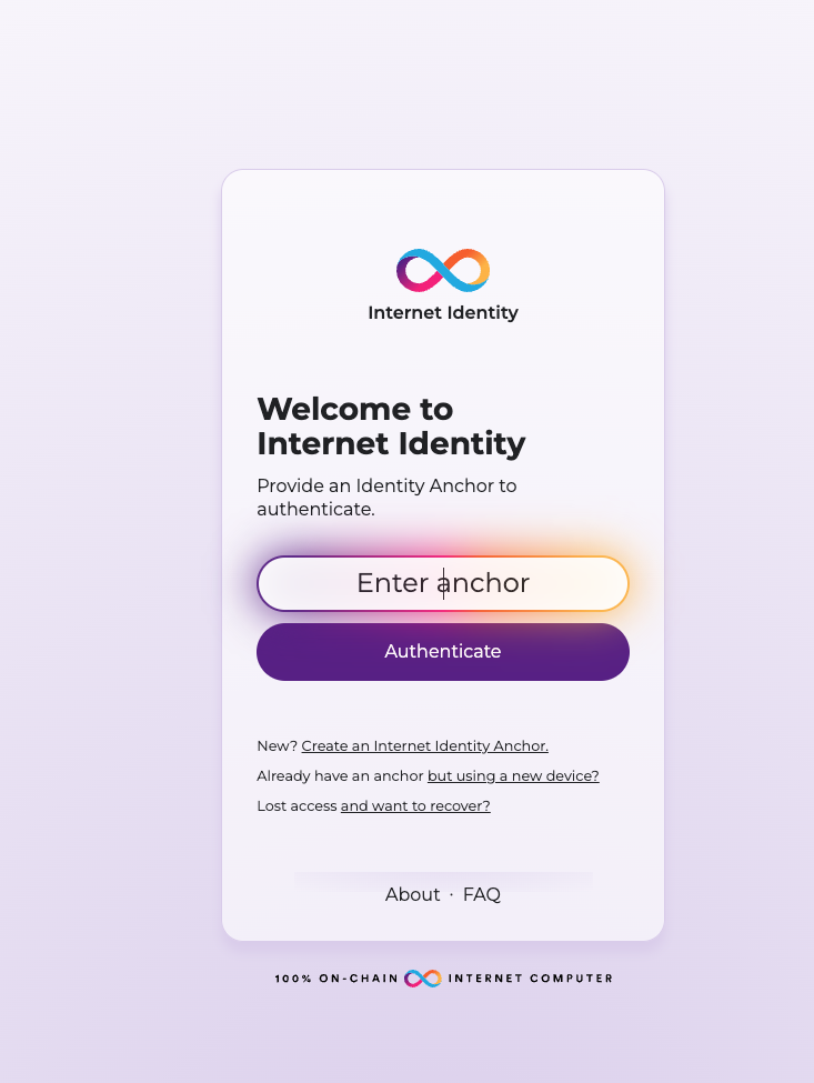 Ux Unify Login Experience · Issue 919 · Dfinity Internet Identity · Github