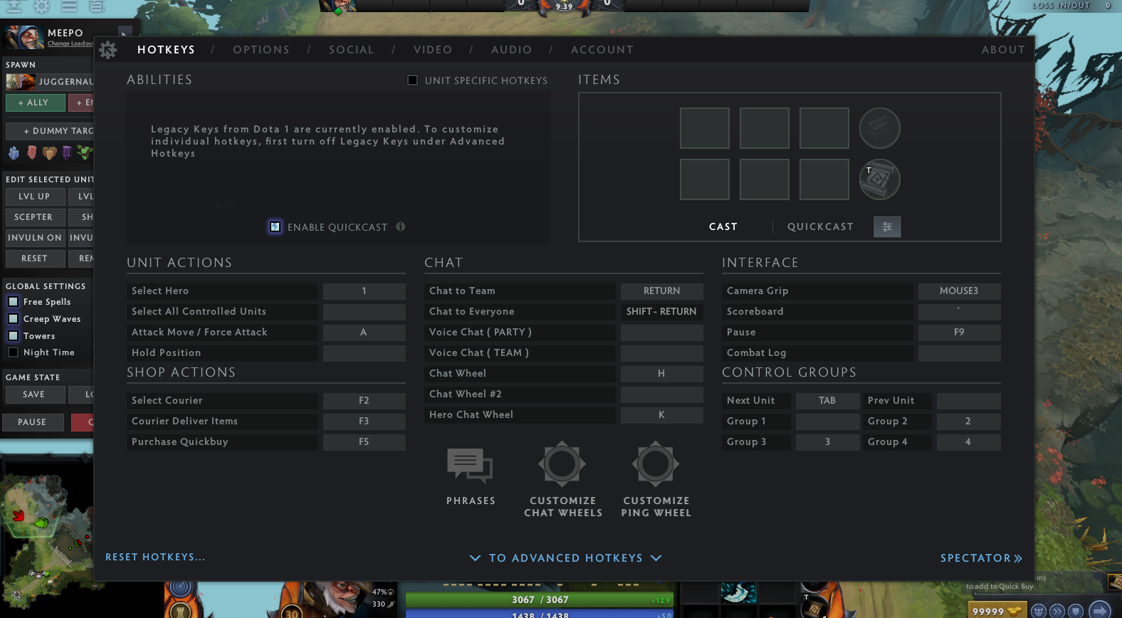Meepo Spell Megameepo Has No Legacy Hotkey · Issue 8082 