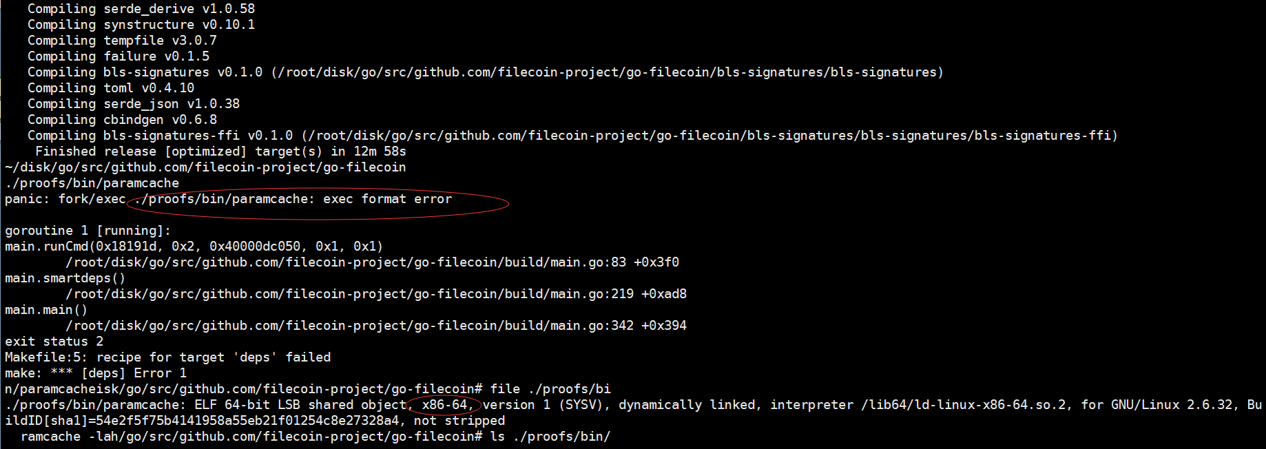 cross-compile the arm/arm64 binary · Issue #2037 · filecoin-project/venus · GitHub