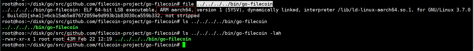 cross-compile the arm/arm64 binary · Issue #2037 · filecoin-project/venus · GitHub