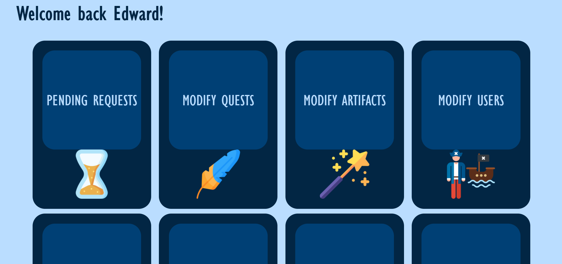 GitHub - kettu0/QuestIsland: First web project for coding school, Codecool. The platform on ...