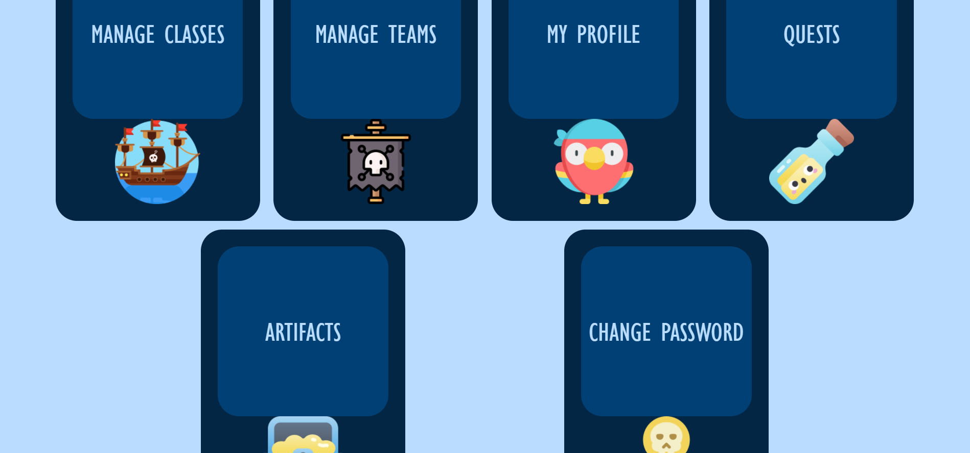 GitHub - kettu0/QuestIsland: First web project for coding school, Codecool. The platform on ...