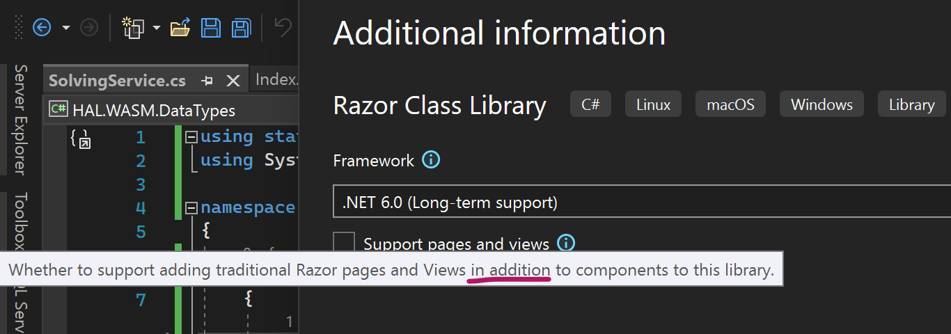 Rcl Template Either Supports Mvc Or Supports Components · Issue 17870 · Dotnetaspnetcore · Github