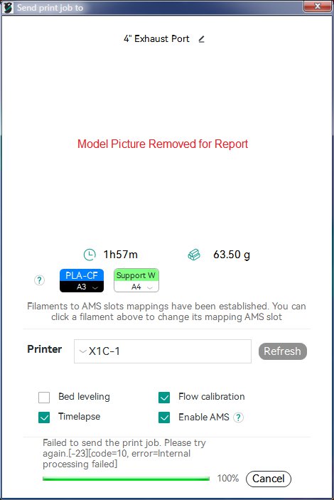 Quote character in plate name causes print job failure · Issue #694 · SoftFever/OrcaSlicer · GitHub