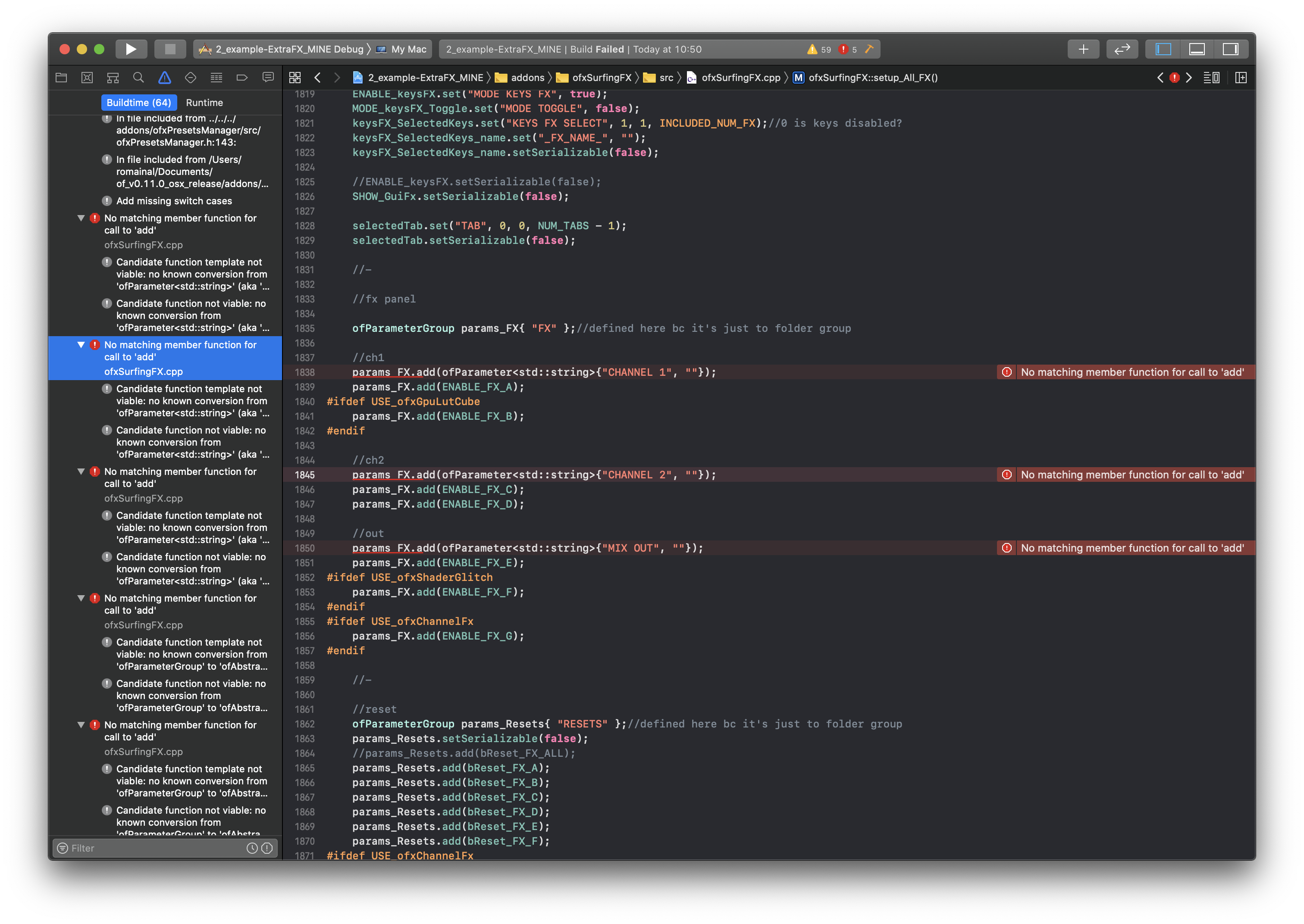 [ERROR] No matching member function for call to 'add' · Issue #1 ...