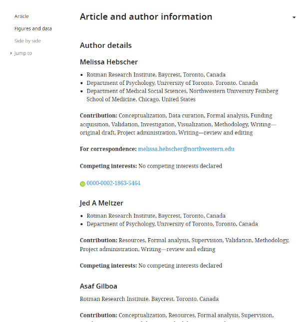 Taxonomia CRediT (Contributor Roles Taxonomy), proposta de CASRAI ...