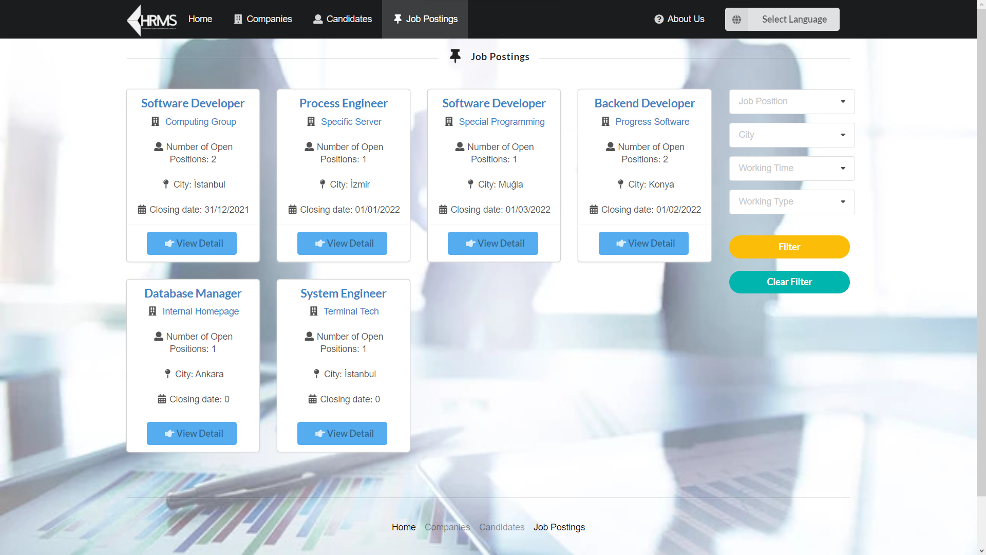 GitHub - gorkemyelken/HRMS-Frontend: Frontend For Human Resource ...