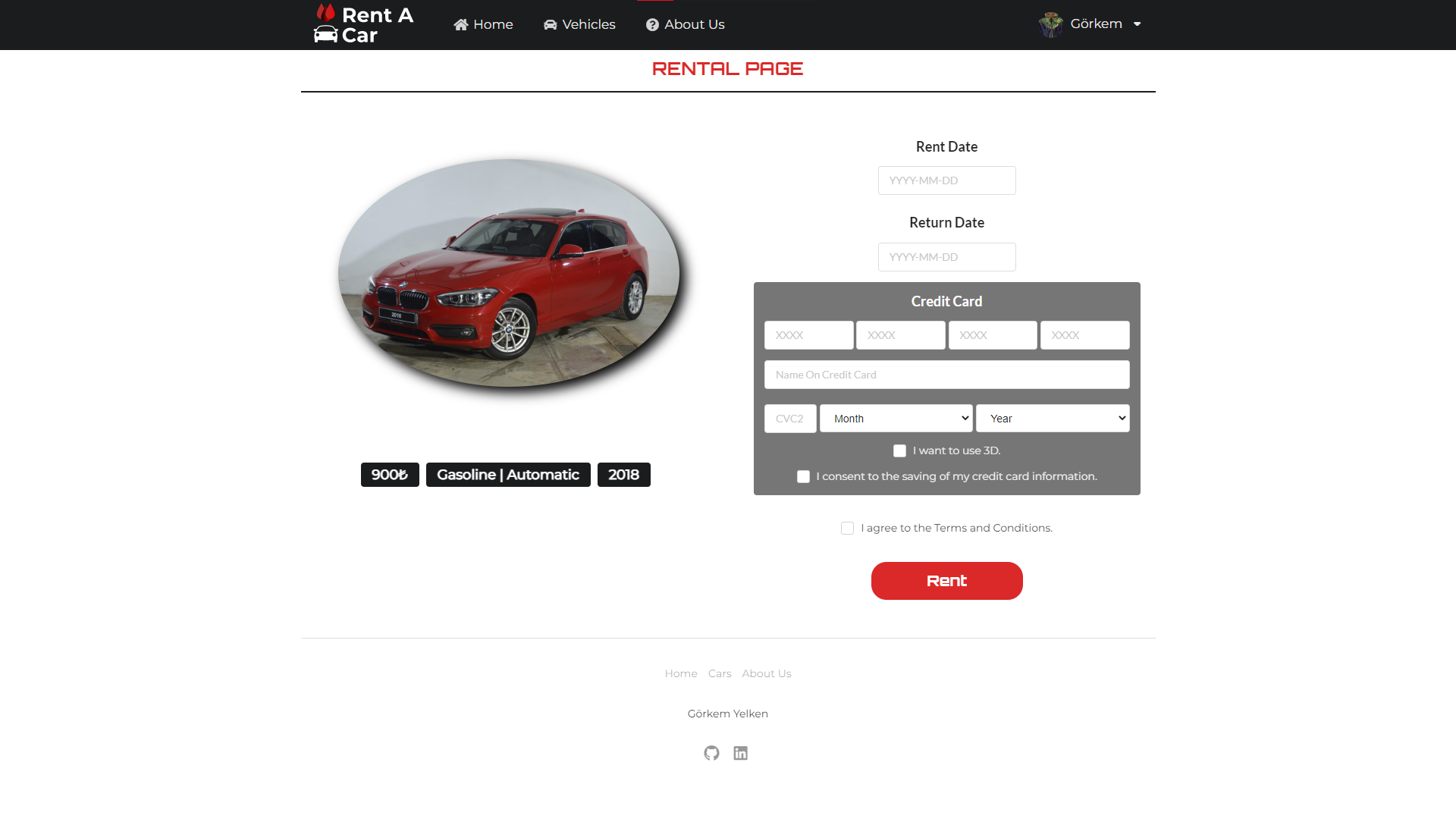GitHub - gorkemyelken/RentACar-Frontend: Frontend For Rent A Car Project
