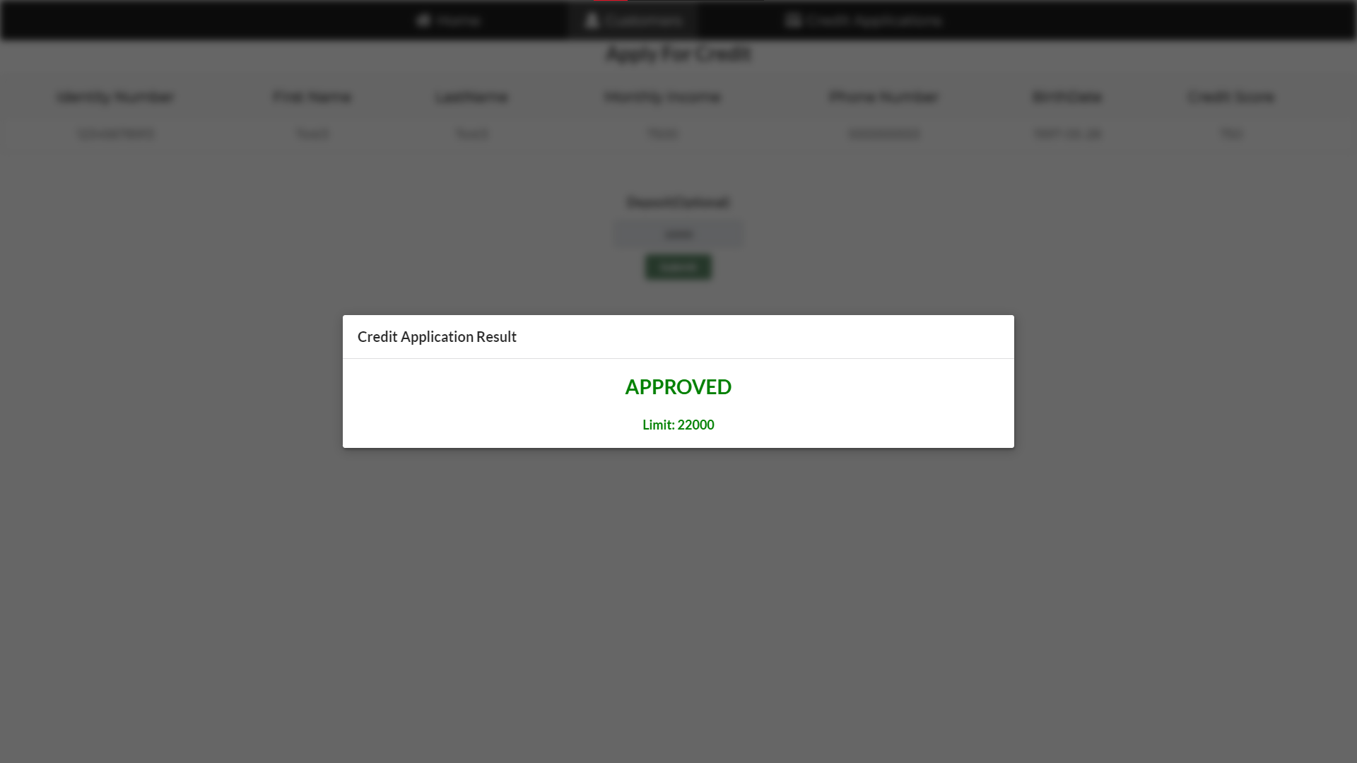 GitHub - gorkemyelken/CreditApplicationSystem-Frontend