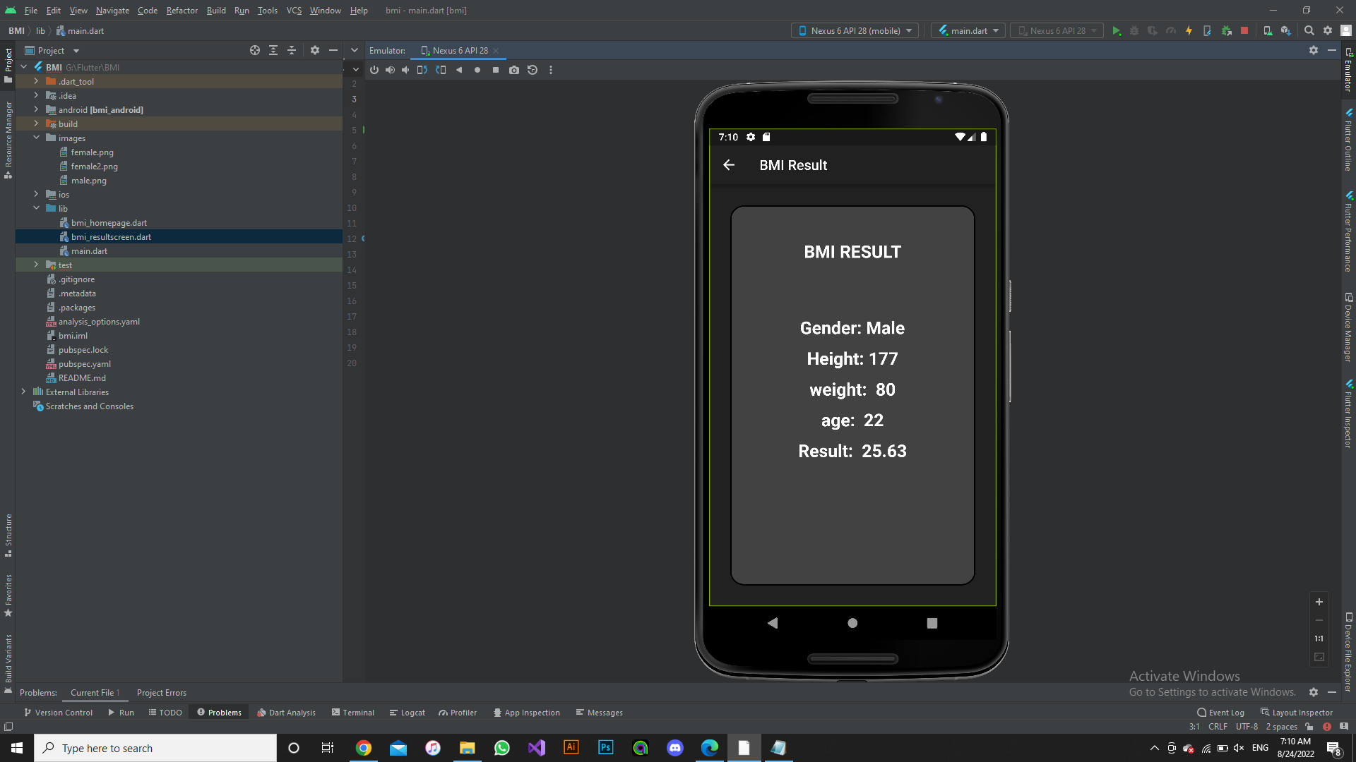 GitHub - Shaaadyyy/BMI-Calculator: Calculator for body mass index
