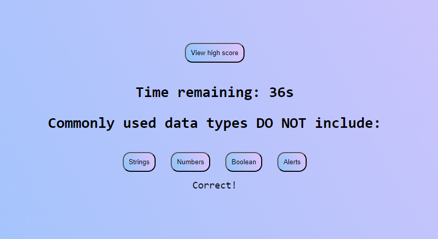 GitHub - AraelT8/Script-Quiz