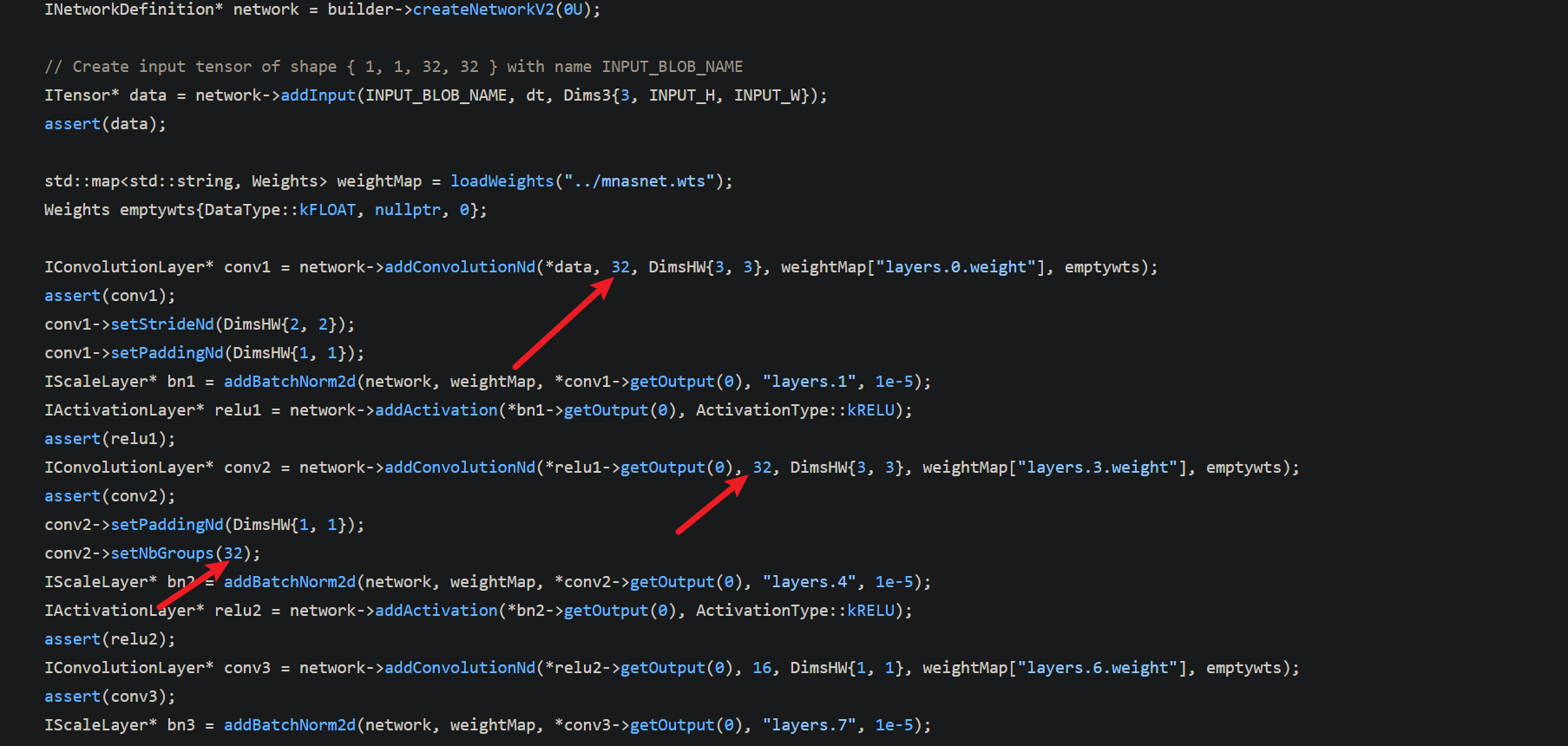 mnasnet 部署代码有问题 · Issue #1152 · wang-xinyu/tensorrtx · GitHub
