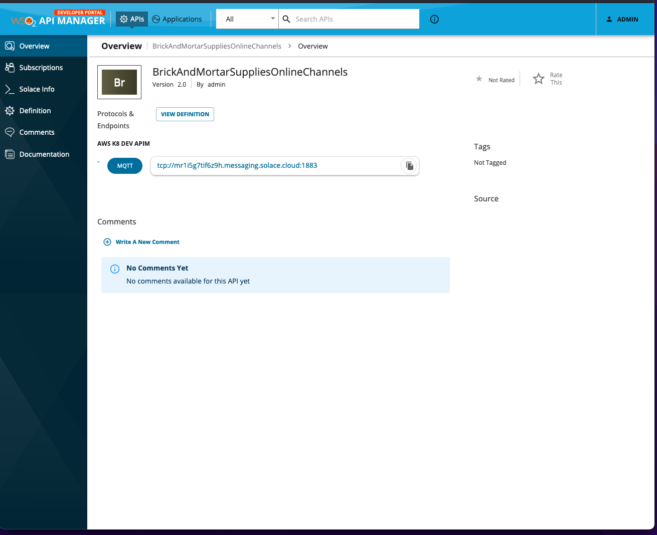 Missing Download of AsyncAPI option in Developer Portal · Issue #12842 · wso2/product-apim · GitHub