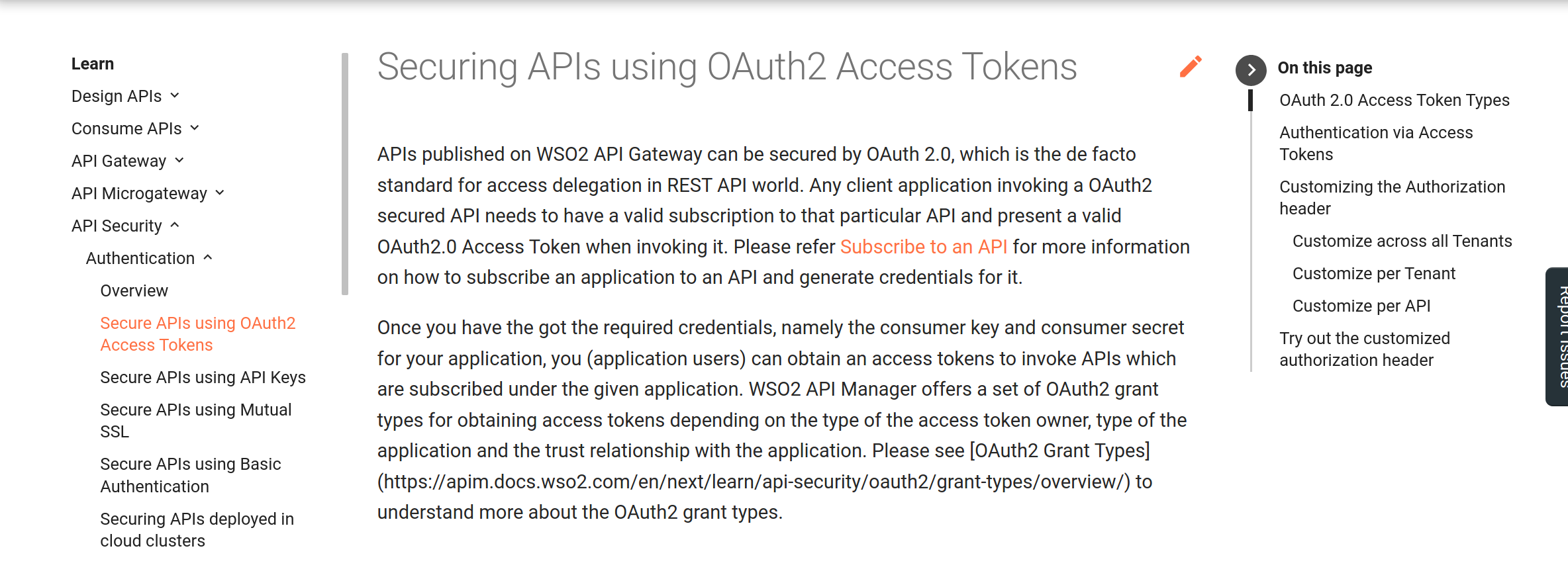 Update security documentation · Issue #1719 · wso2/docs-apim · GitHub