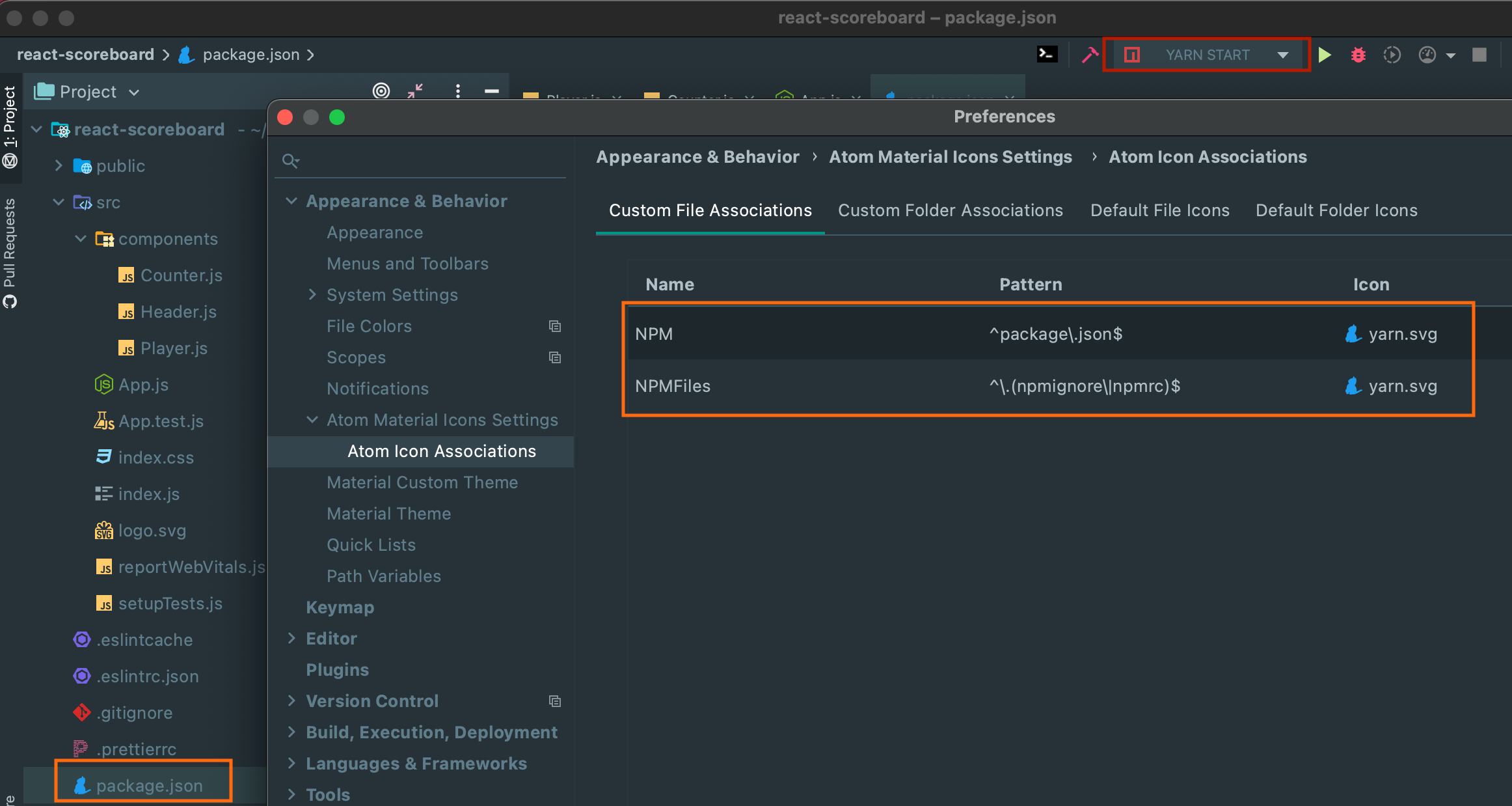Custom File Associations don't apply to the entire UI · Issue #1657 ...