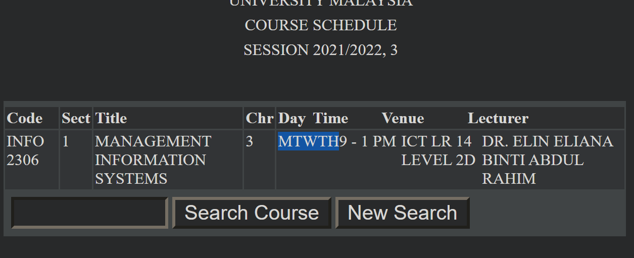 Parse rare day format · Issue #1 · iiumschedule/albiruni · GitHub
