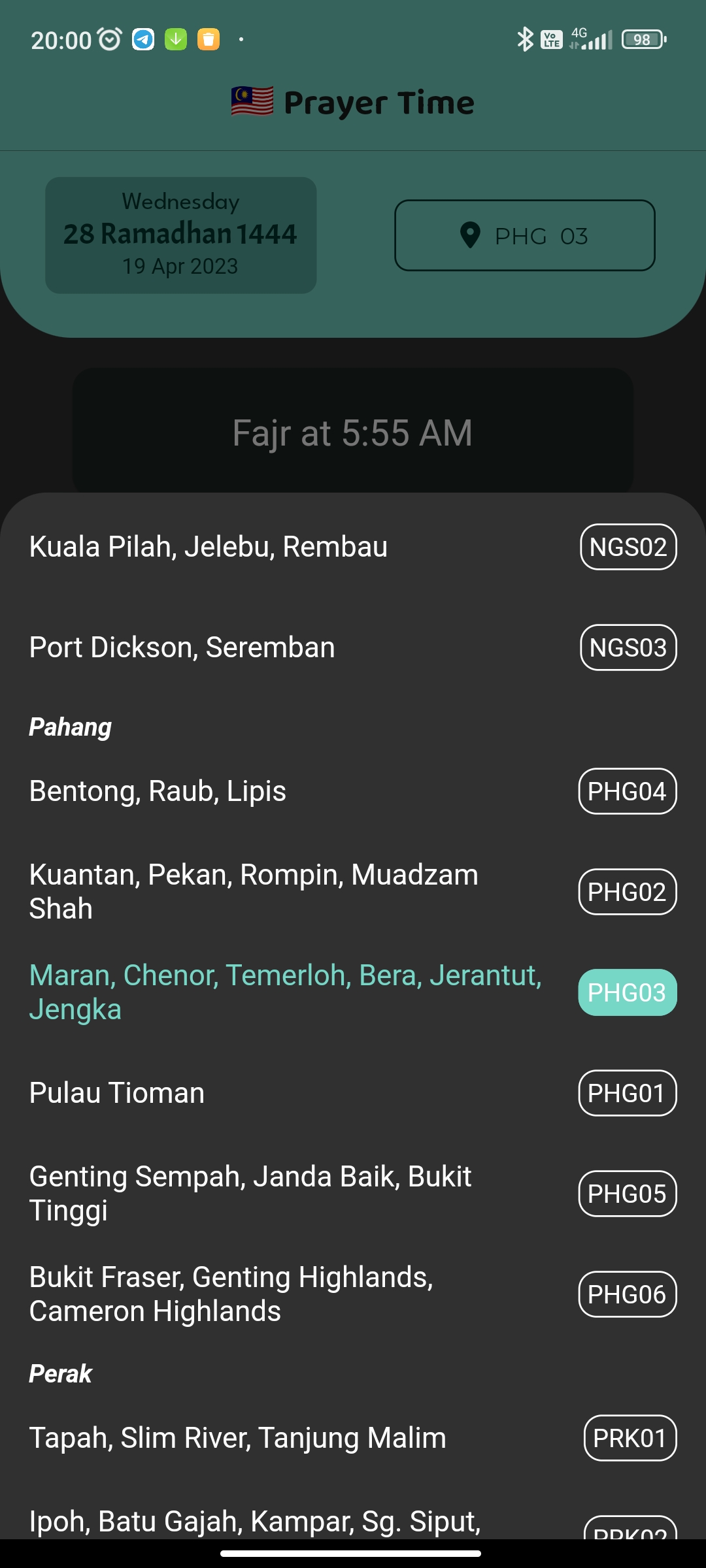 Location not sorted correctly · Issue #187 · mptwaktusolat/app_waktu_solat_malaysia · GitHub