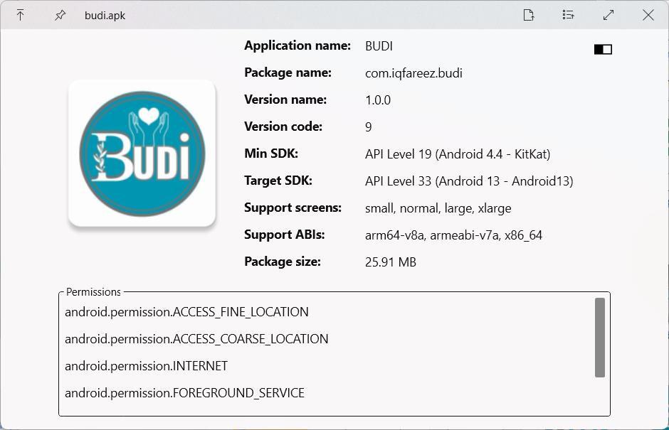 Peek : Add support to preview `.apk` format · Issue #27840 · microsoft/PowerToys · GitHub