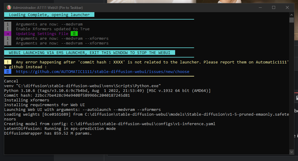 Stuck DiffusionWrapper has 859.52 M params. · Issue #688 · CompVis/stable-diffusion · GitHub