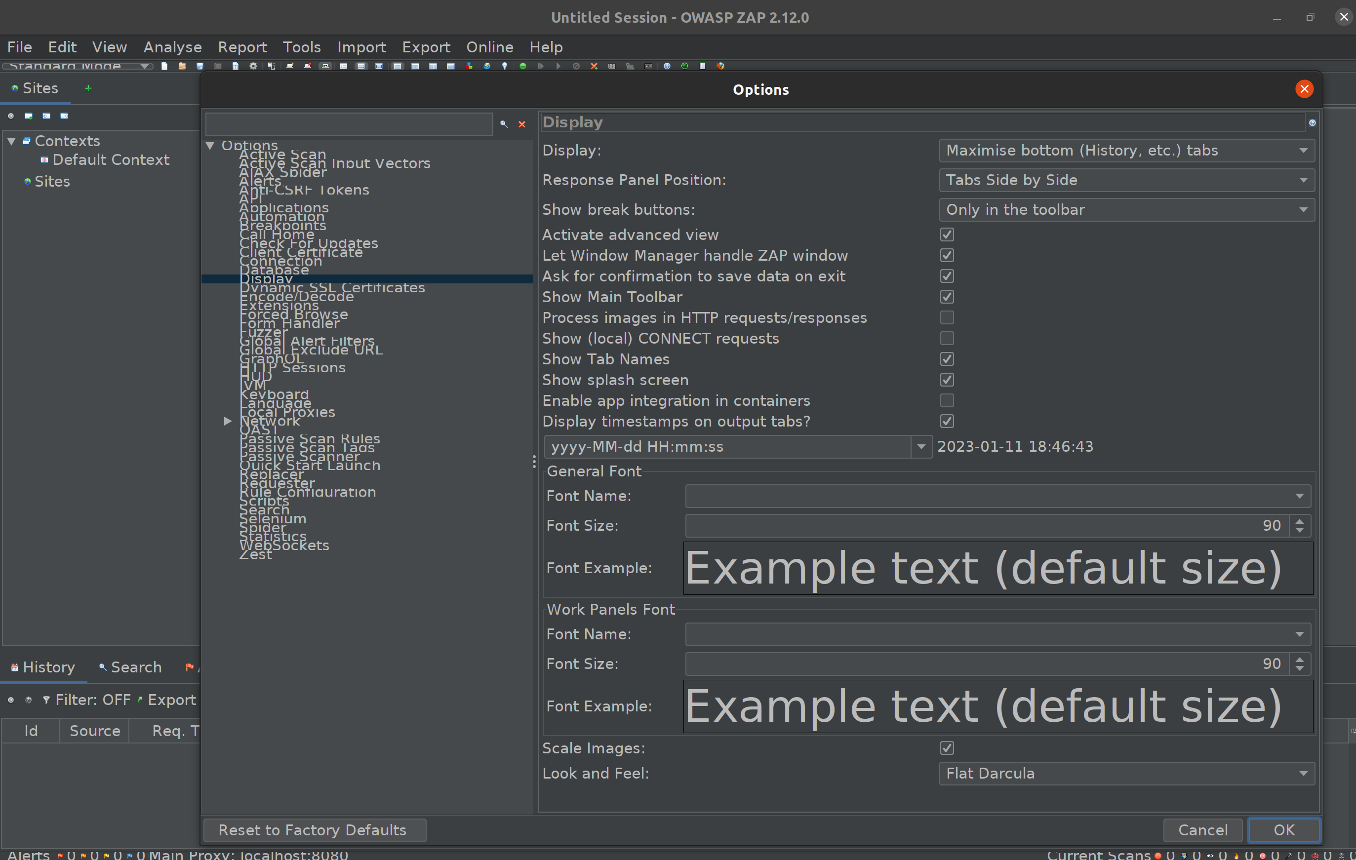 Change display resolution settings · Issue #7684 · zaproxy/zaproxy · GitHub