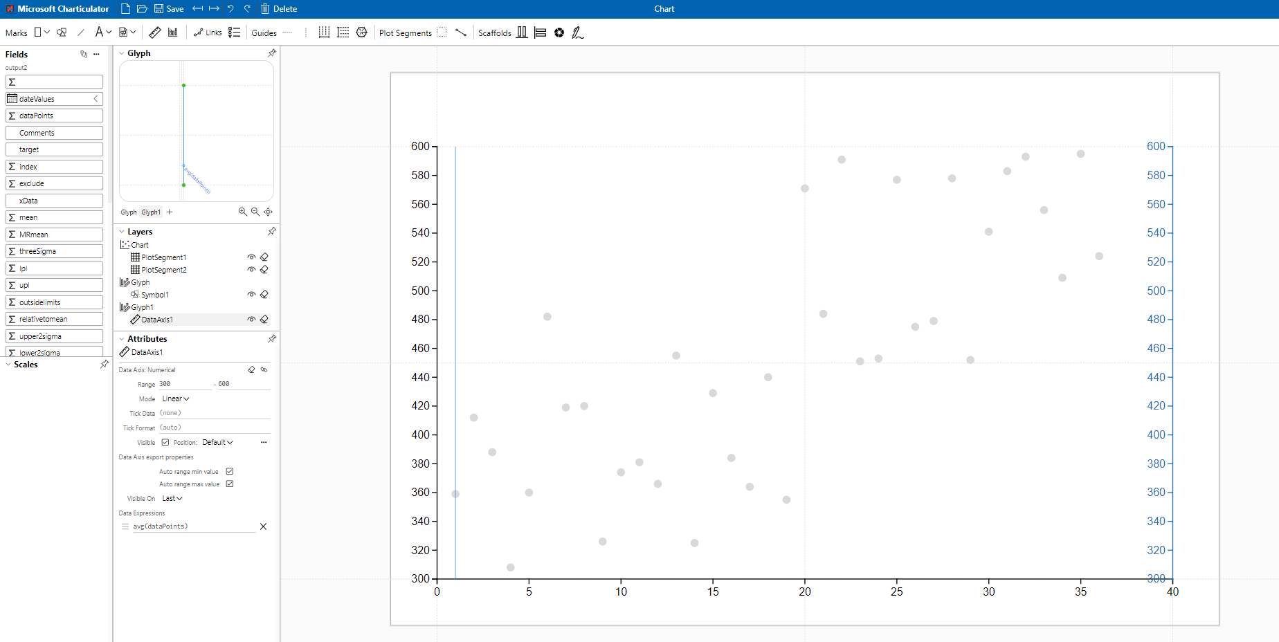 Data Axis not updating to represent input data · Issue #485 · microsoft/charticulator · GitHub