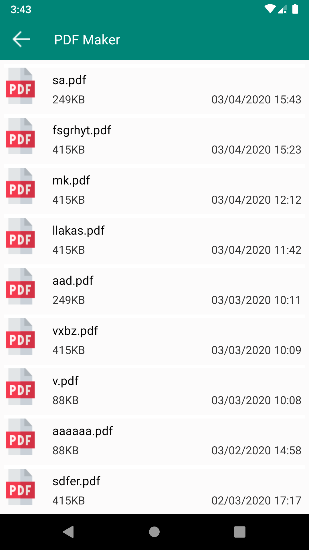 GitHub - vdandroid/PDFMaker: Image to pdf convert app