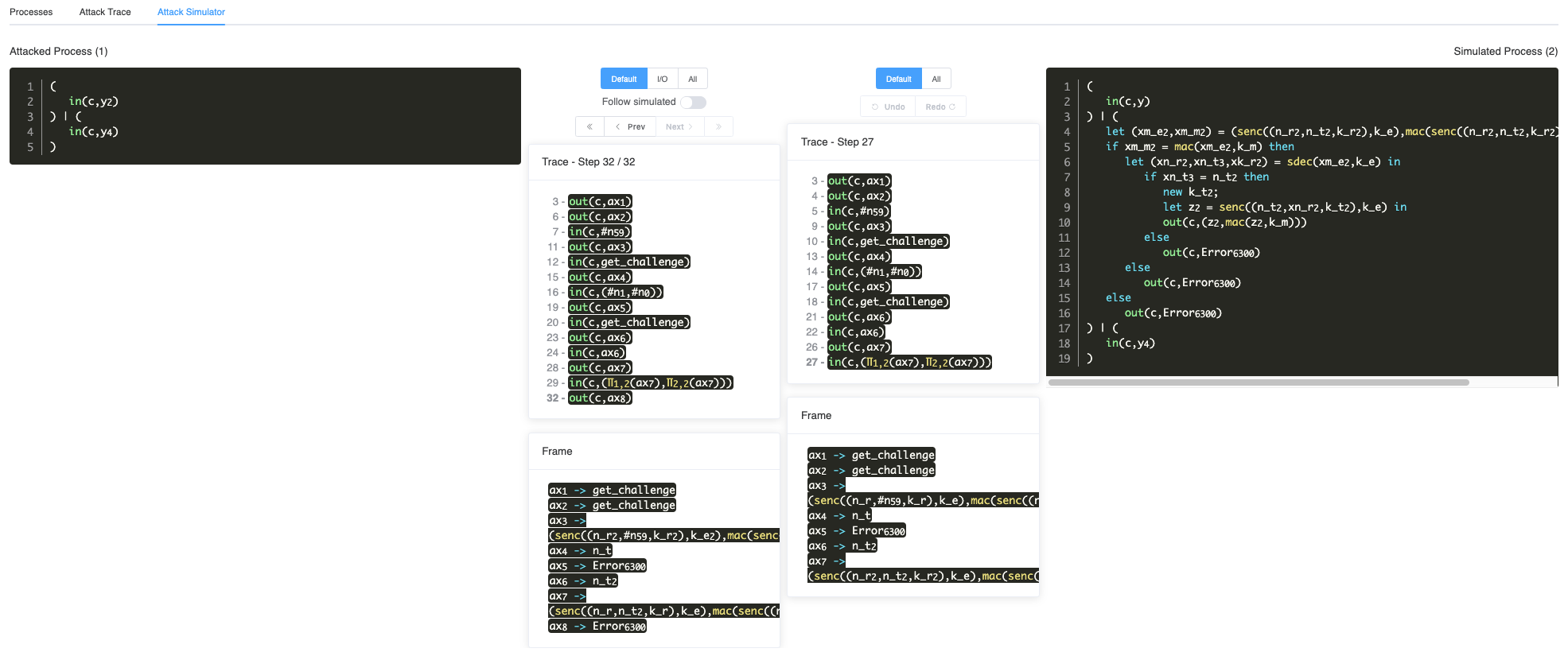 Attack simulator not working with BAC 2 sessions · Issue #33 · DeepSec-prover/deepsec · GitHub