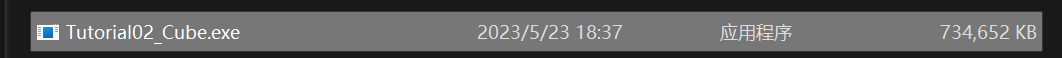 tutorial00_win32 and tutorial02_cube, the different of executable file size is huge · Issue #115 ...