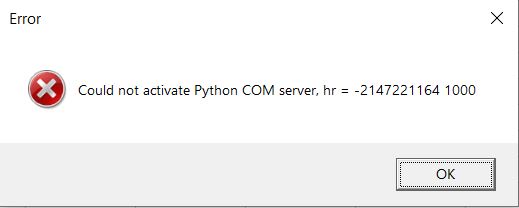 Cannot use the xlwings quickstart · Issue #1394 · xlwings/xlwings · GitHub
