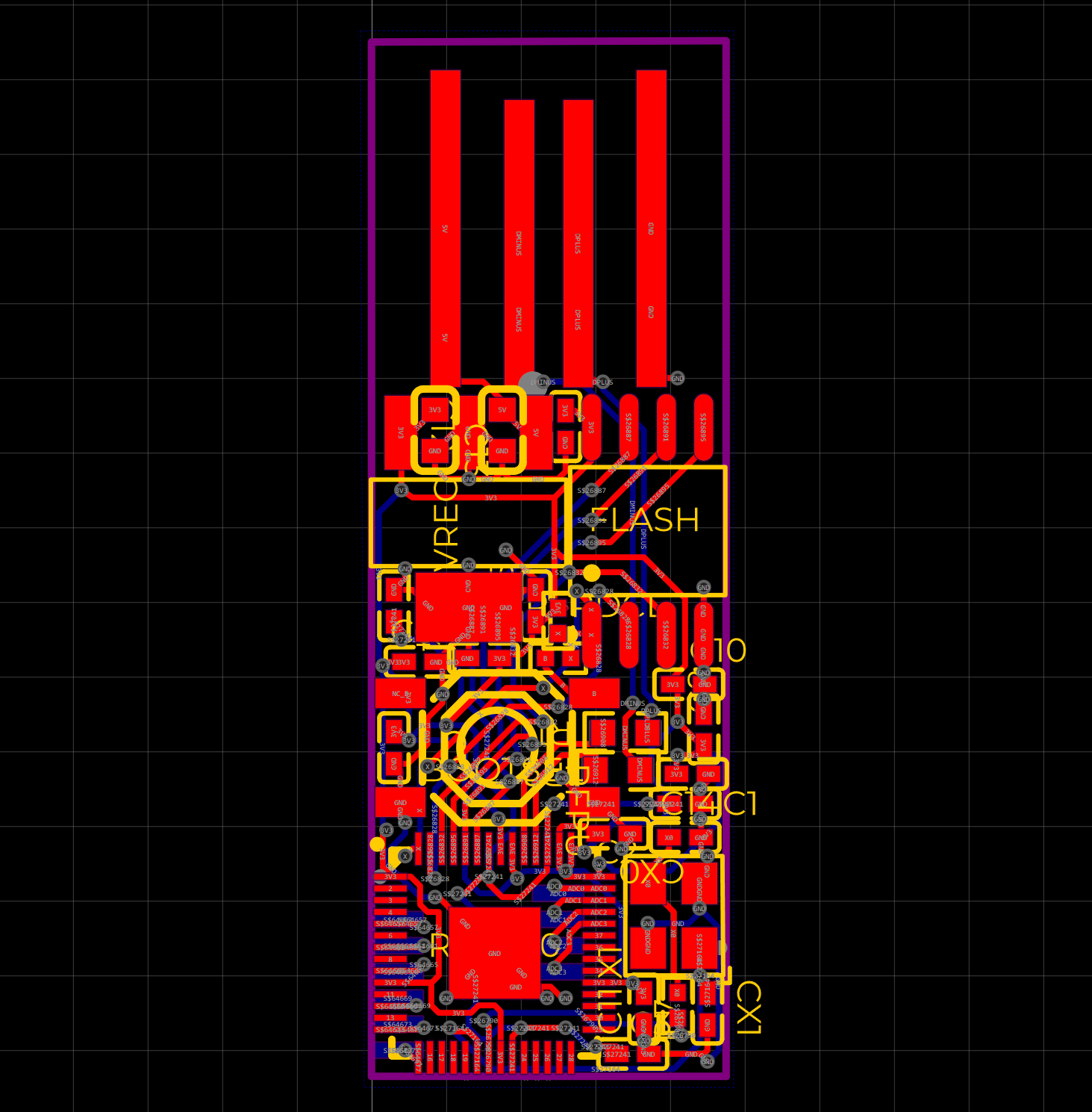 GitHub - TEC-IST/rp2040-usb-stick: RP2040 USB-A stick for PC GPIO ...
