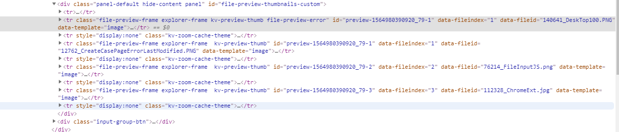 PreviewId getting duplicated if we remove the file from preview window for explorer theme ...