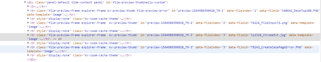 PreviewId getting duplicated if we remove the file from preview window for explorer theme ...