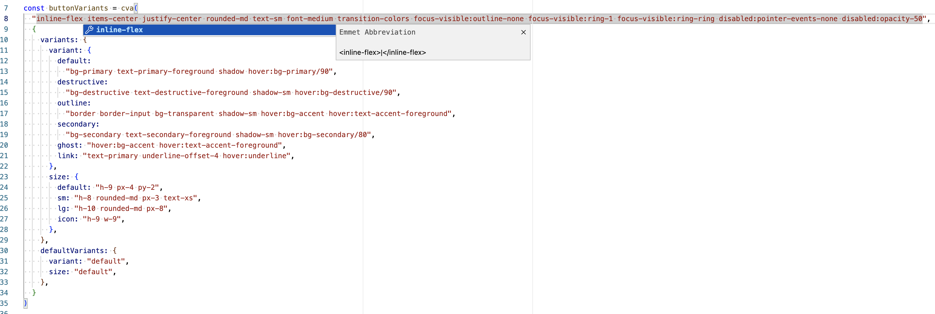 `searchRange` is too small for `cva` · Issue #837 · tailwindlabs/tailwindcss-intellisense · GitHub