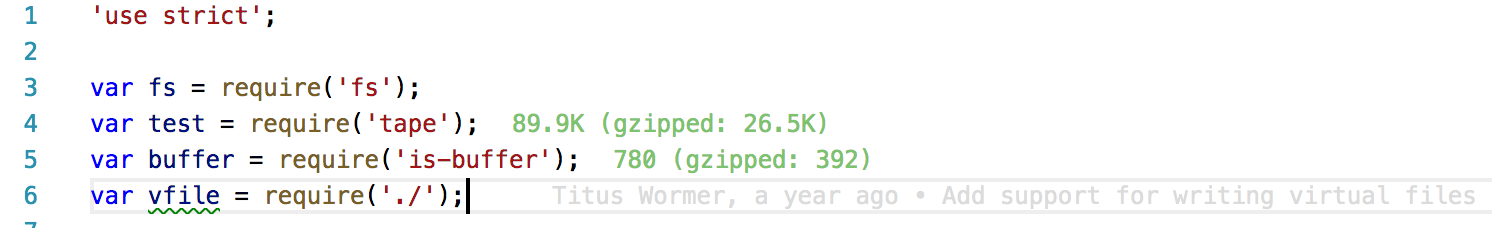 Optionally show package version information on the right (#92) · Issues · versionlens / vscode ...