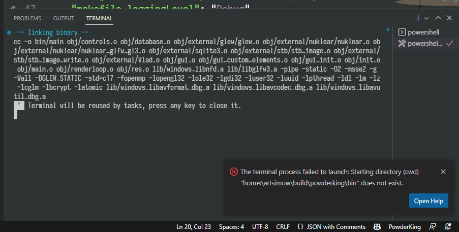 Makefile tools producing unreachable paths when used with MSYS2 · Issue #372 · microsoft/vscode ...